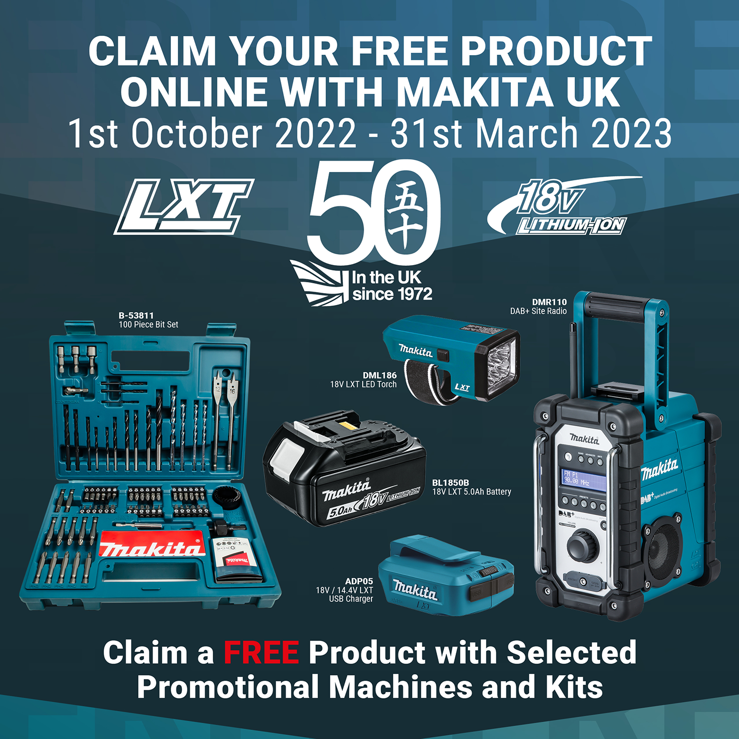 Makita UK 50th Anniversary Redemption | Toolden